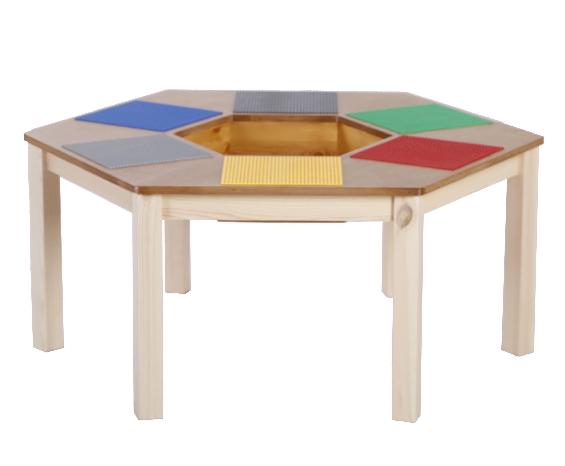 Vaikų darželio stalas LEGO - mebeles.lv